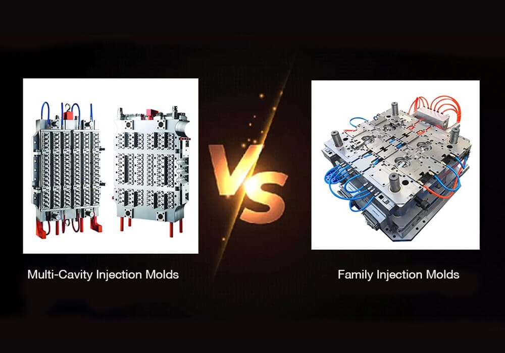 multi-cavity injection molds vs. family injection molds - YUCO MOLD