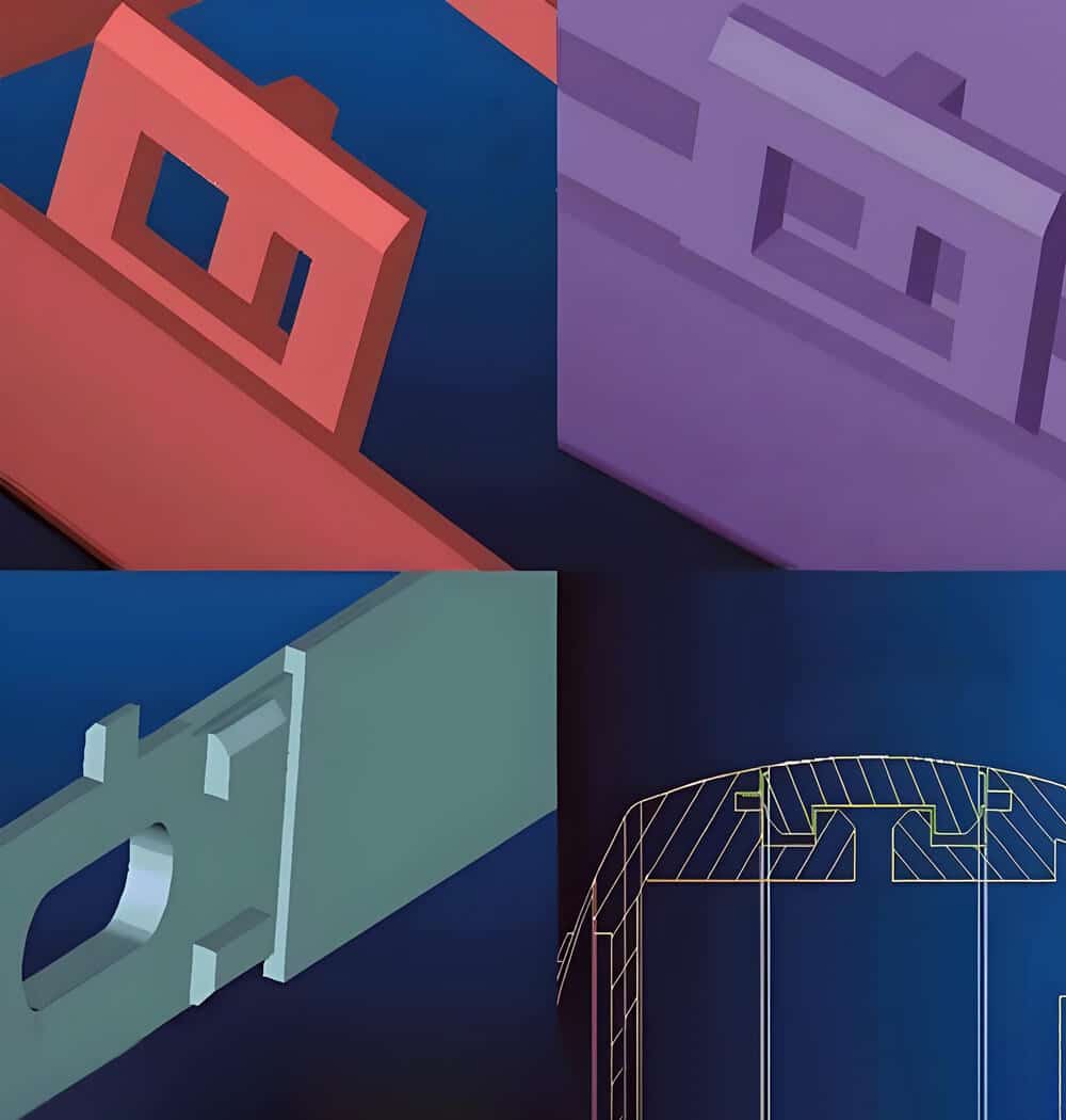 snap fits design for injection molded parts - YUCO MOLD