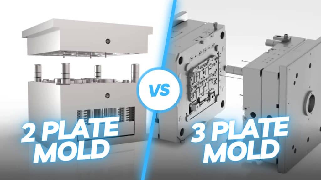 2 plate mold vs 3 plate mold - YUCO MOLD